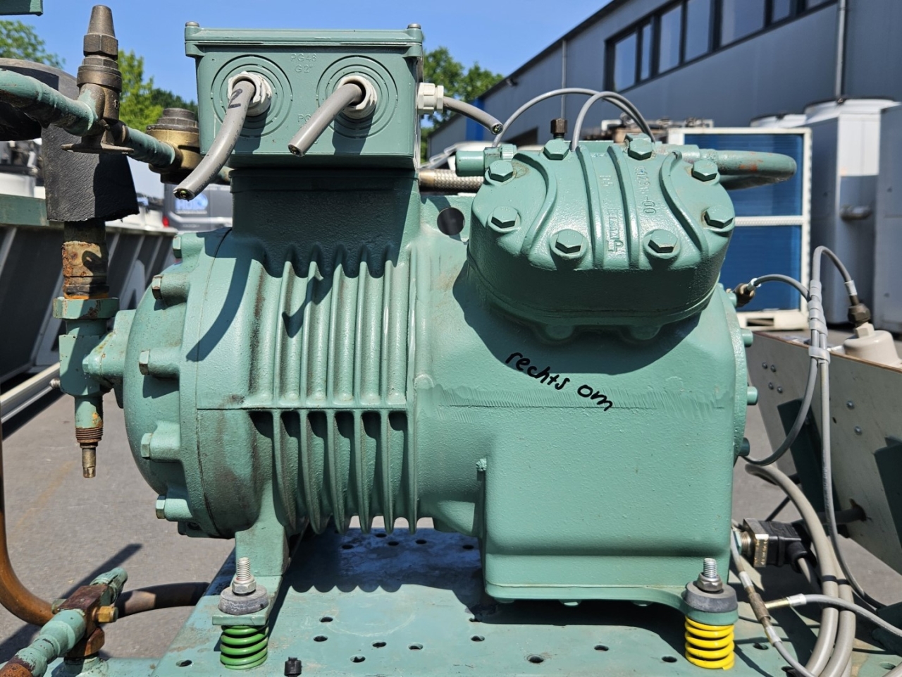 Used Bitzer 4T-12.2Y-40P unit on Freon | HOS BV